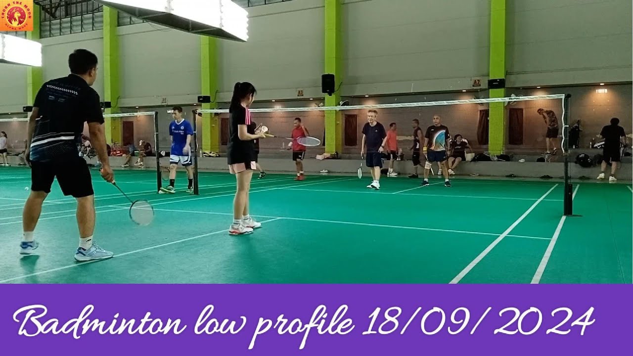 Badminton low profile 18/09/2024 - YouTube