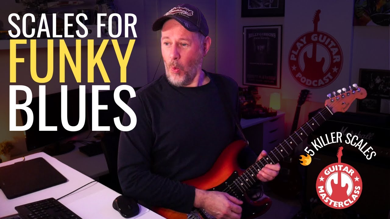 Use these Scales to Solo Over Funky Blues - Masterclass - YouTube