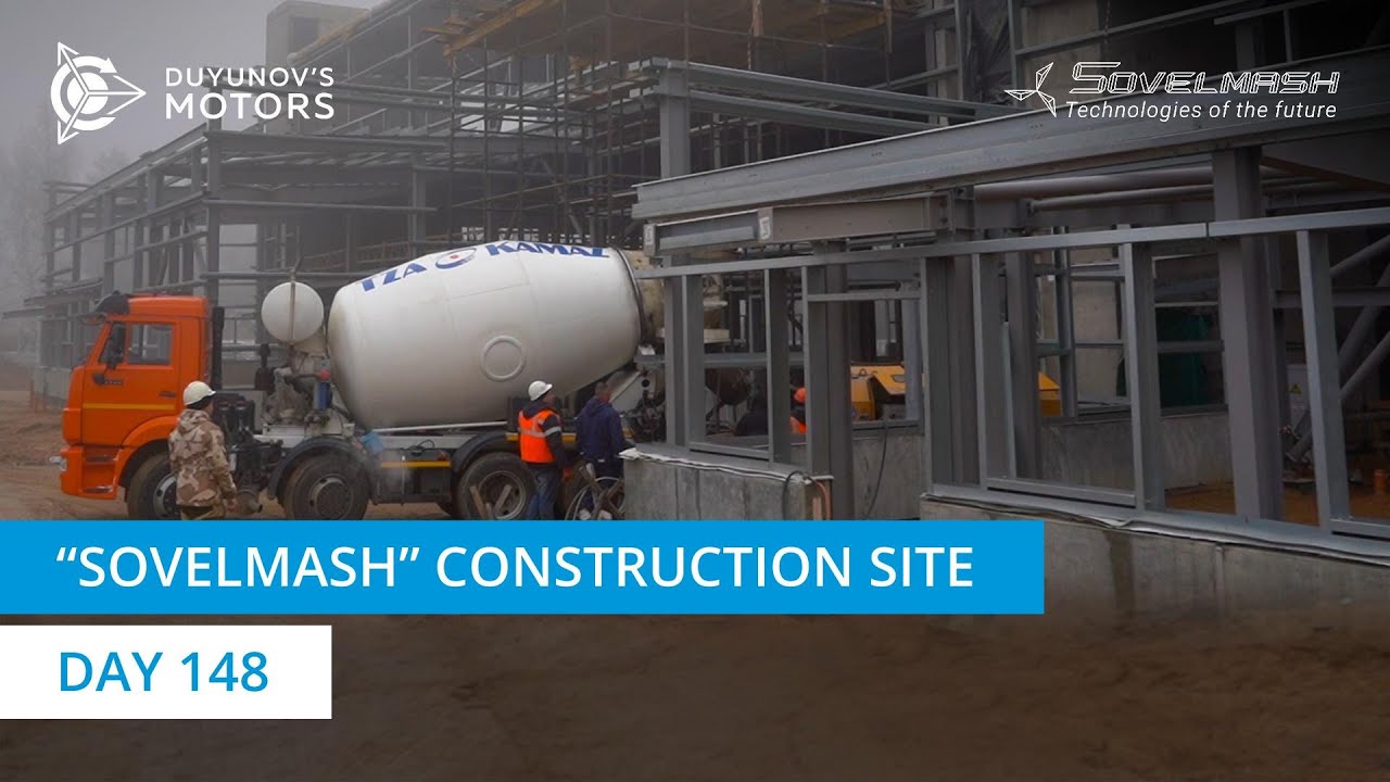 The start of concrete casting the interfloor slabs | Day 148 - YouTube