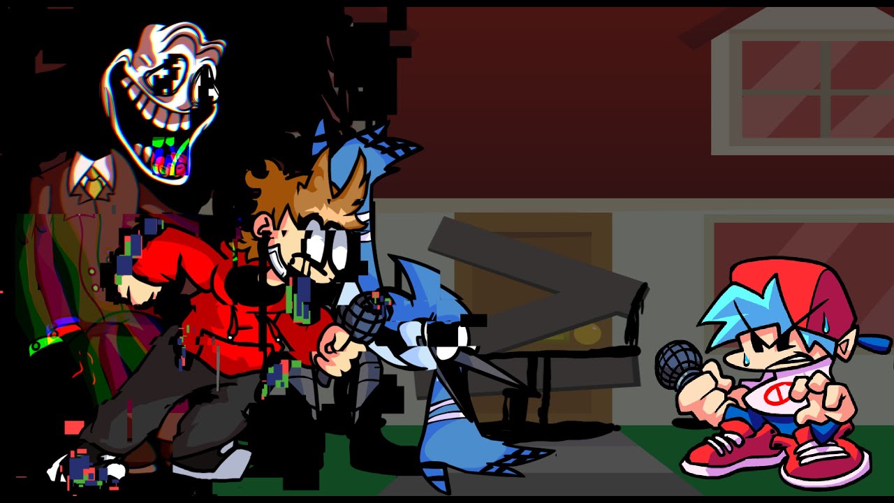 FNF Reminisce, Red Death and Overworked - YouTube