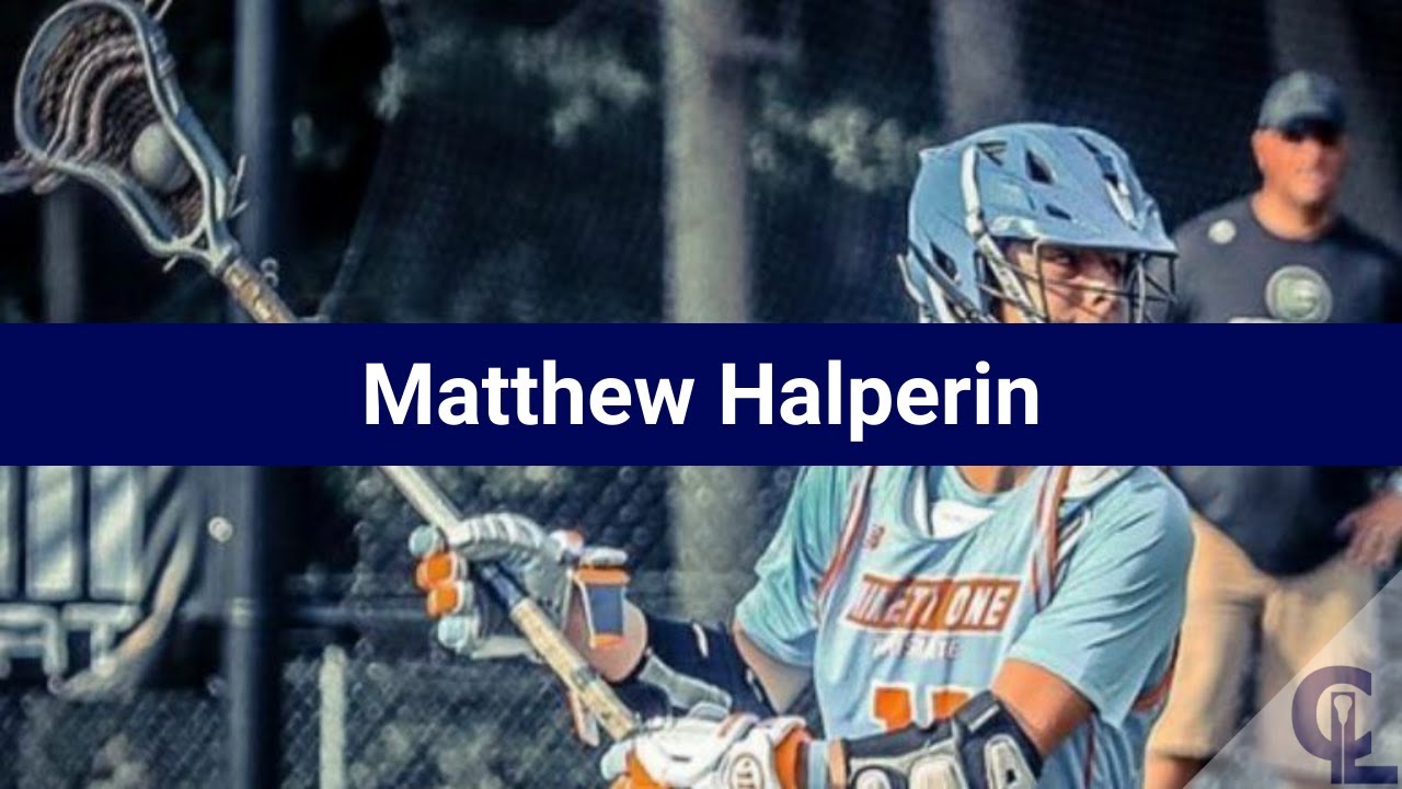Matthew Halperin Lacrosse Highlights | NY 2022 | Att, Mid - YouTube