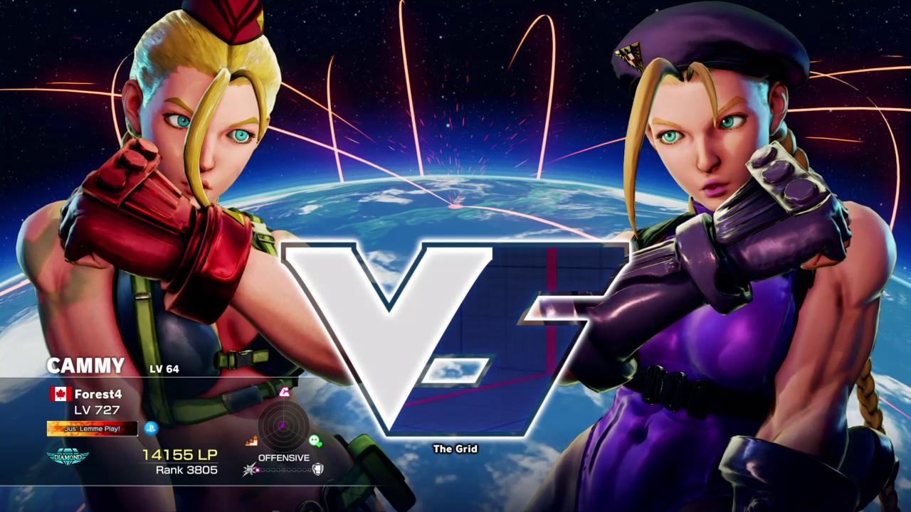 Even More Purple Bikini Forest613's Cammy Casual Match SFVS2 - YouTube