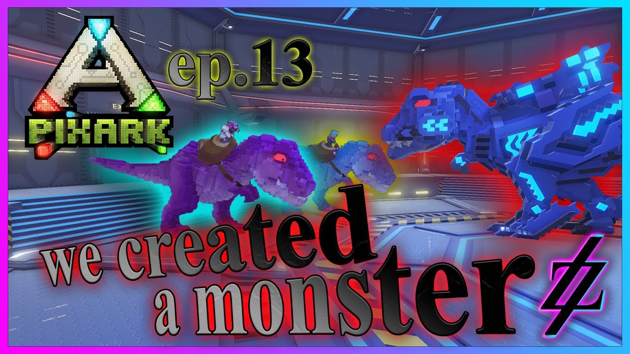 Mech Rex boss fight: Pixark ep13 - YouTube