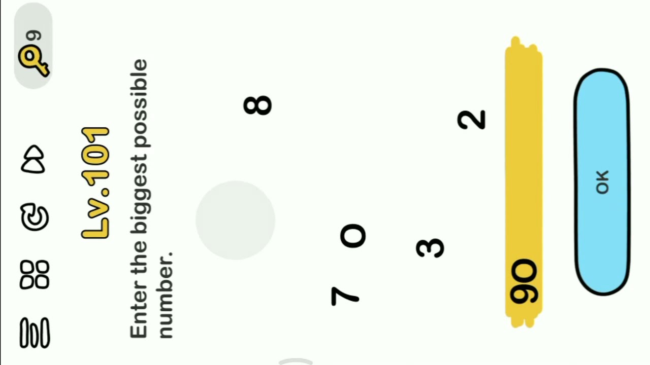 Brain Out Level 107 || Enter The Biggest Possible Number. - YouTube