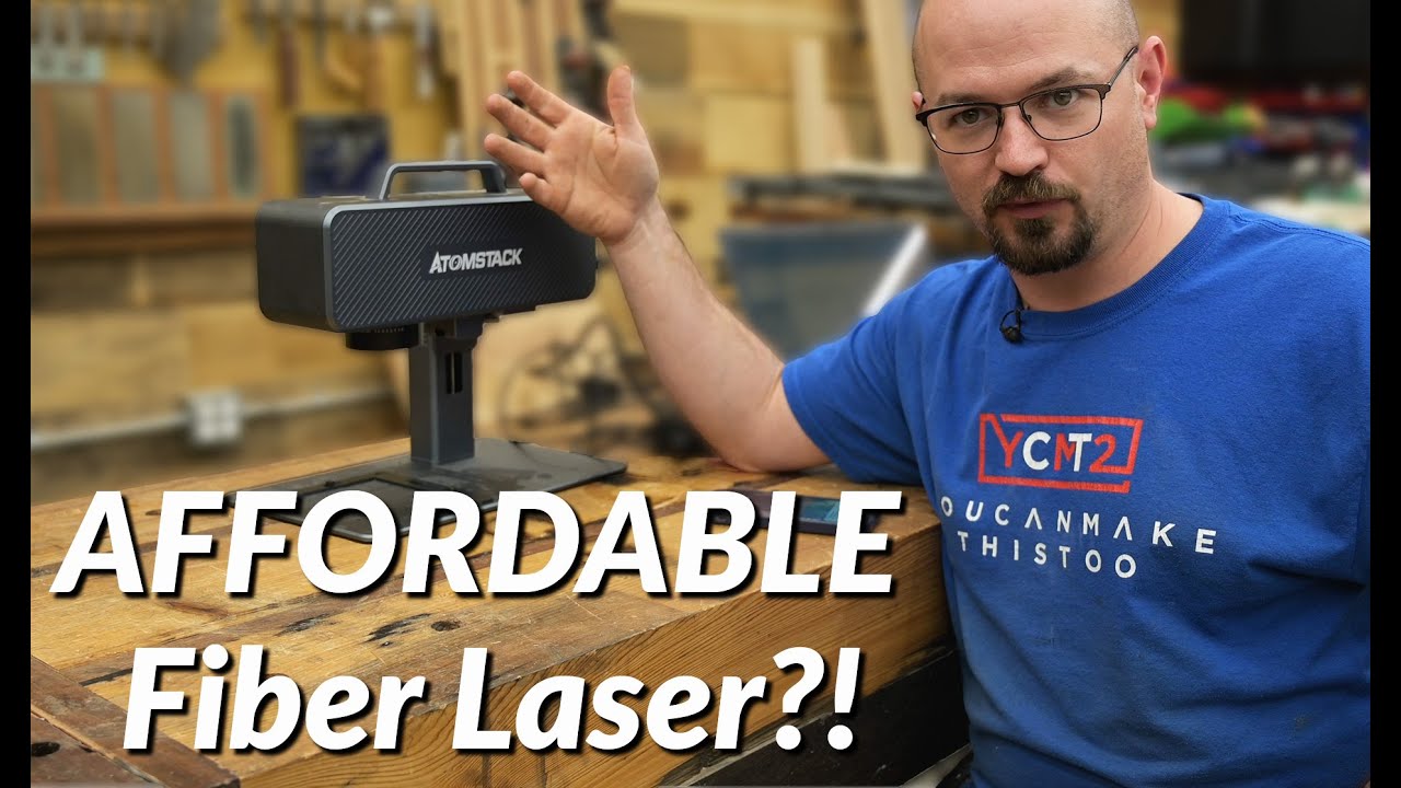Hobbyist Fiber Laser!? Atomstack M4 Fiber Laser - YouTube