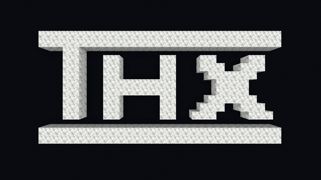 Minecraft Goat Horn is just the THX Logo - YouTube