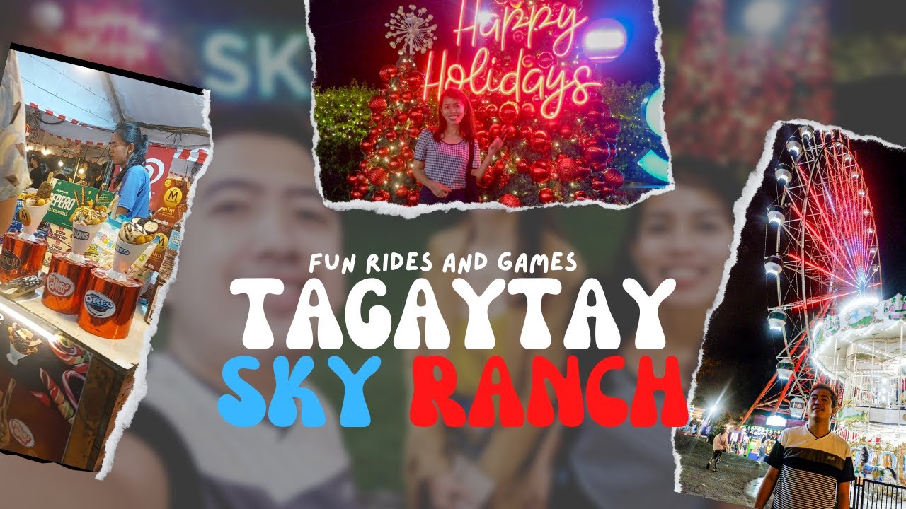 Tagaytay Sky Ranch I Fun Rides & Food Trip - YouTube