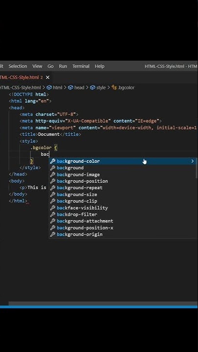 How To Style Html Using Css Types Of Css Htmltutorial Htmlcss Html Tutorial For Beginners 1362