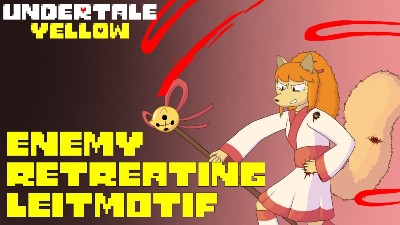 Undertale Yellow Enemy Retreating leitmotif - YouTube