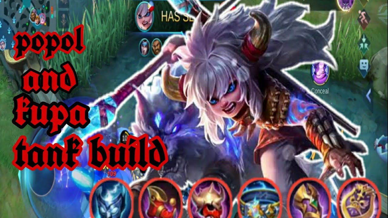POPOL AND KUPA BEST TANK BUILD WITH DAMAGE - YouTube