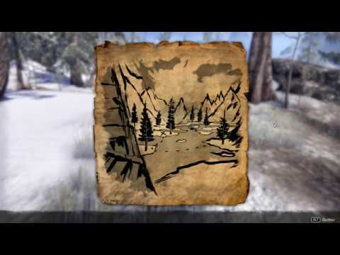 The Elder Scrolls Online - Treasure Map - Bleakrock (Morneroc) II - YouTube