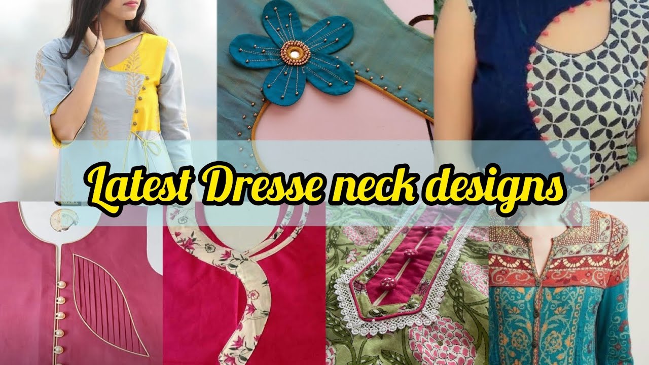 Beautiful Neck designs for all types of dresses 🤞 - YouTube