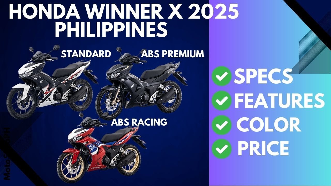 Honda Winner X 2025 Price, Features, and Specs | Philippines ...