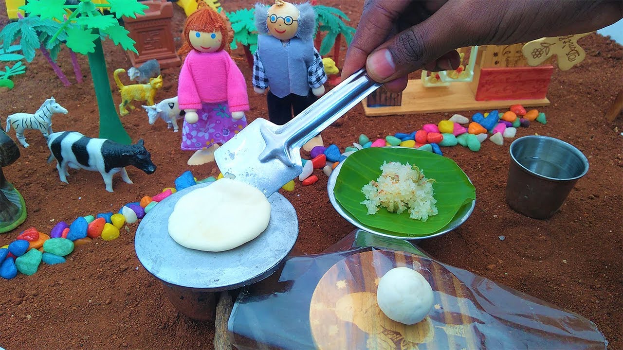 Miniature Coconut Poli | Miniature Cooking | Coconut Poli Recipe | Mini ...