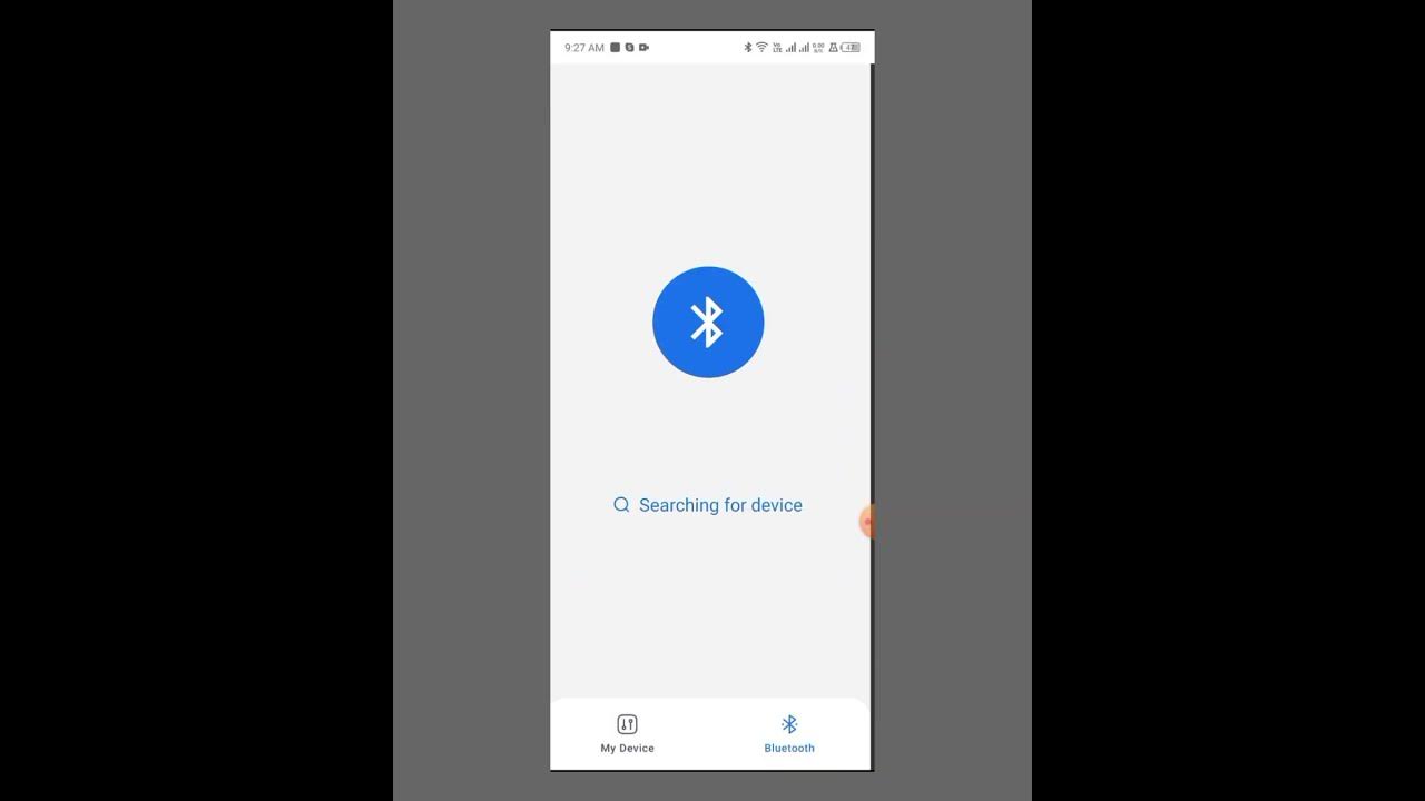 Bluetooth app ui in react native - YouTube