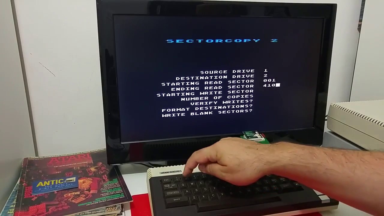 IDE+ v2 0 Hard Drive Interface for the Atari XL XE machines - YouTube