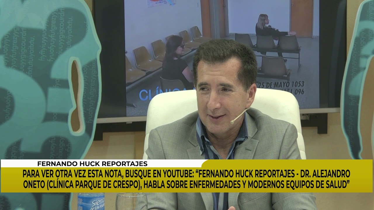 DR. ALEJANDRO ONETO (CLÍNICA PARQUE DE CRESPO), HABLA SOBRE ...