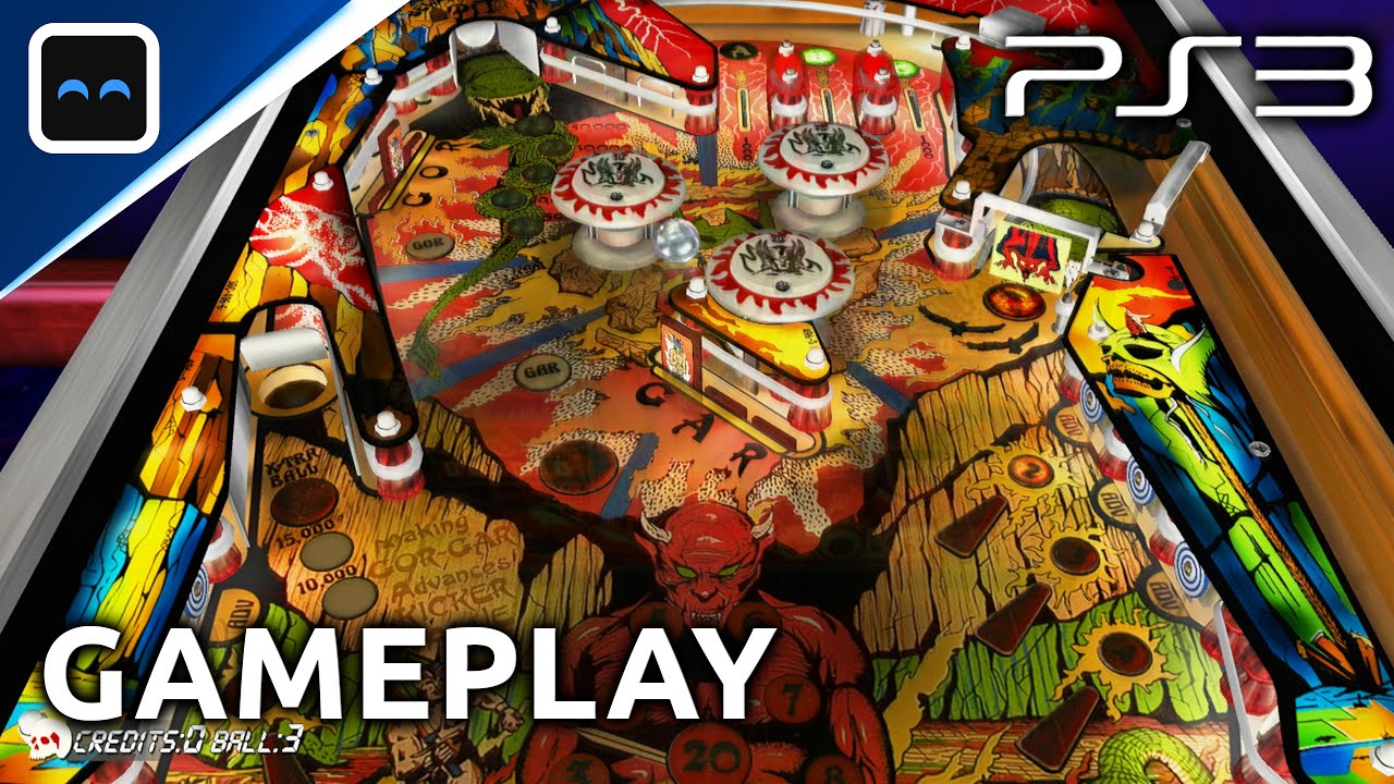 Gorgar Pinball Machine Video Game PS3 - YouTube