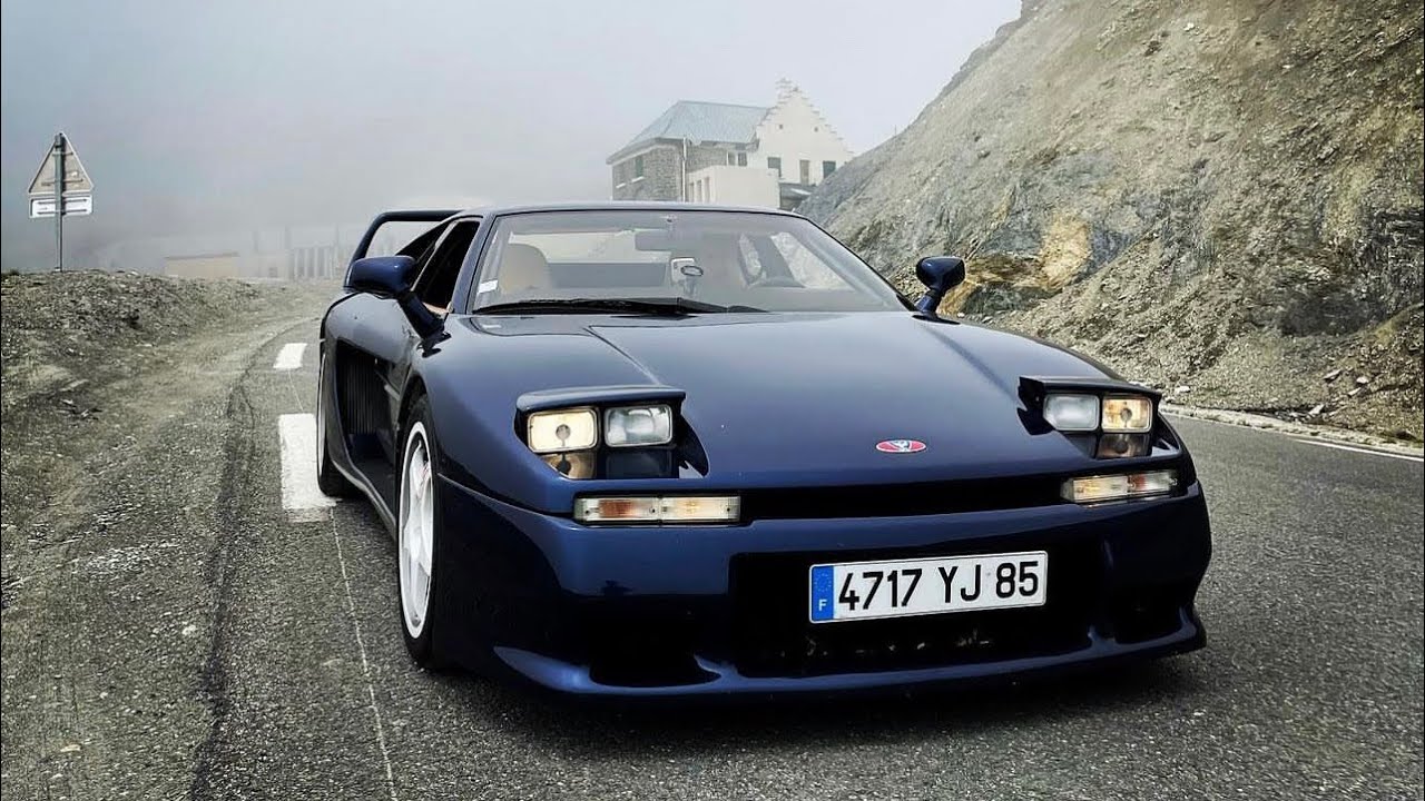 La F40 Française 🇫🇷 Venturi 400 GT V6 Biturbo 408cv - YouTube