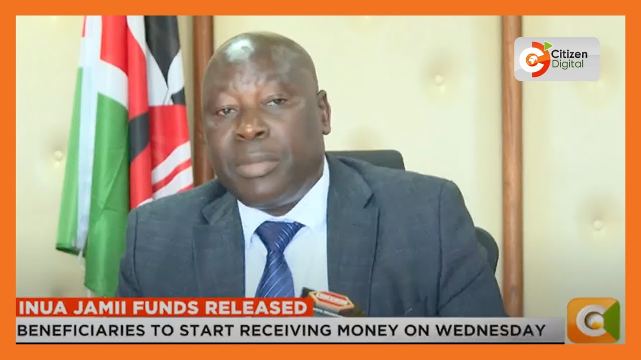 Inua jamii funds released - YouTube