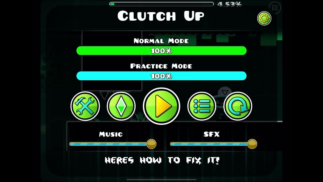 Progress Bar Glitch (HOW TO FIX!) | Geometry Dash 2.2 - YouTube