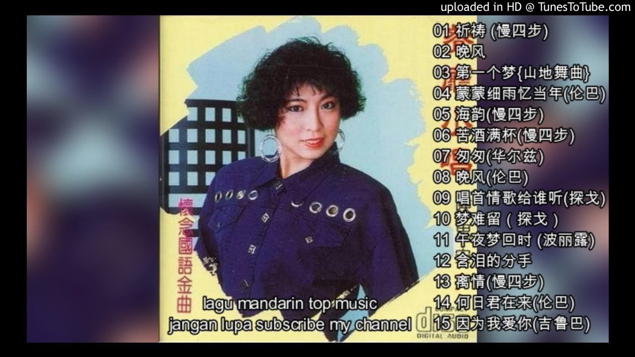 15 lagu mandarin masa lalu by sian Chen -陈思安-part 2 - YouTube