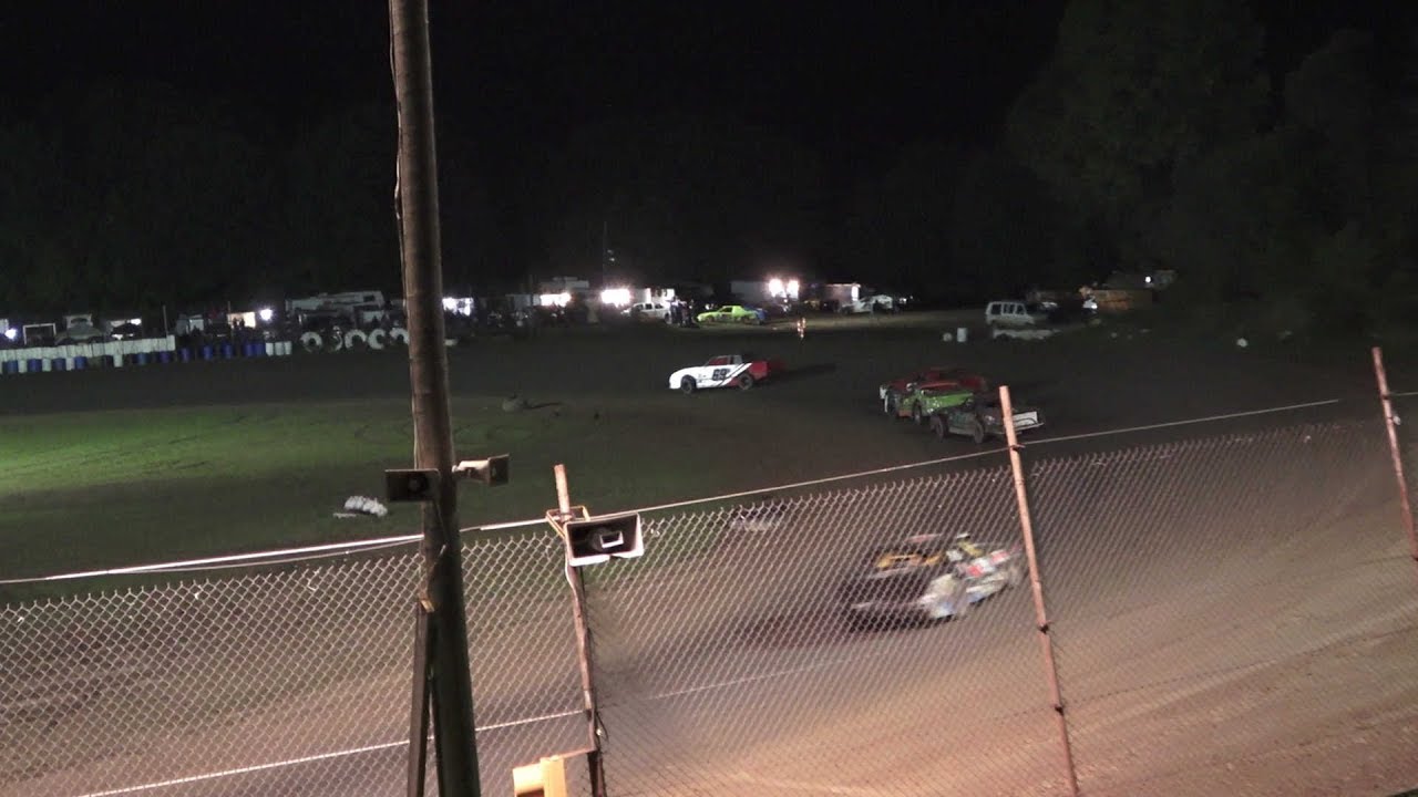 Street Stock B Feature #1 at Mid Michigan Raceway Park, Michigan on 09 ...