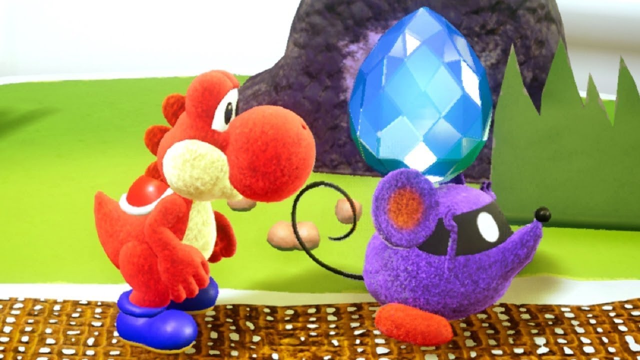 Yoshi's Crafted World Walkthrough Part 4 - The Tin Can Condor Boss ...