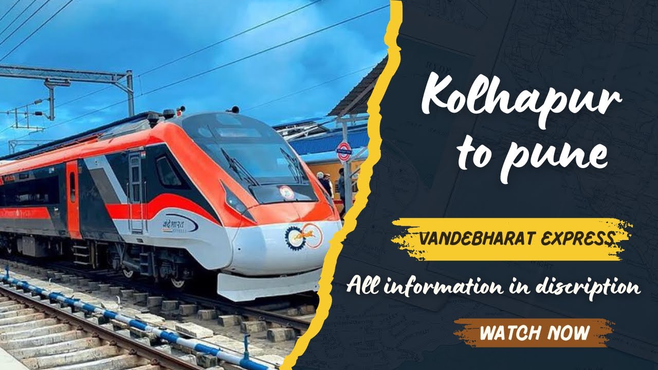 20673-Kolhapur pune vande bharat express departing miraj junction # ...