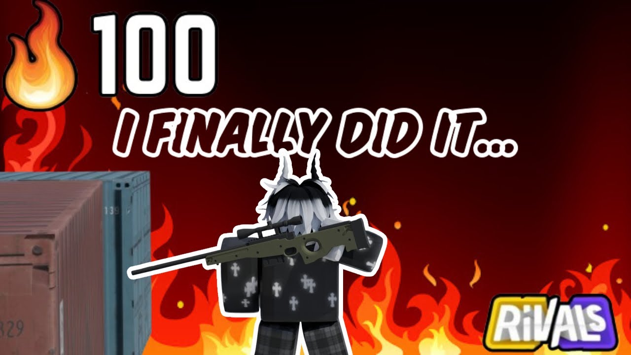 RIVALS ROBLOX but I FINALLY got a 100 WIN STREAK... - YouTube