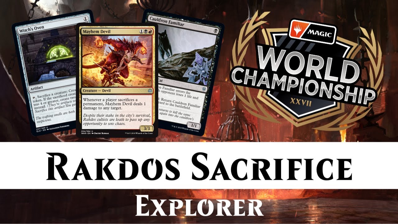 💀🔥 Rakdos Sacrifice from Worlds | MTG Arena Explorer - YouTube