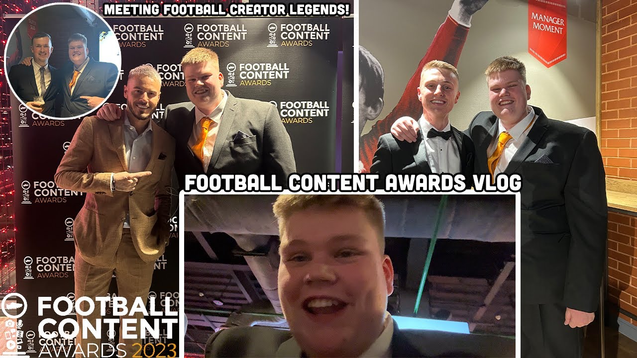 An UNFORGETTABLE EXPERIENCE at the Football Content Awards at Anfield ...