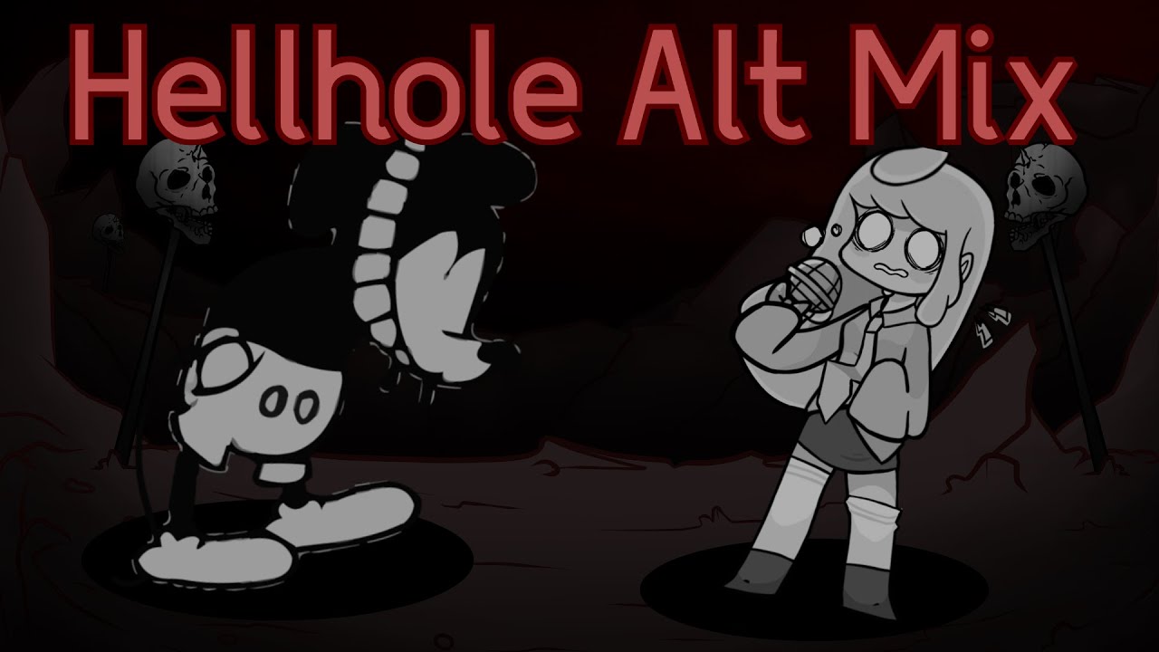 FNF - Alt Mouse Vs. Cloud 2.0 Teaser - Hellhole Alt Mix - YouTube