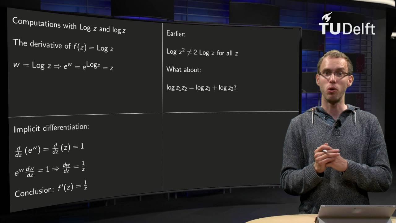 Computations with the complex logarithm - YouTube
