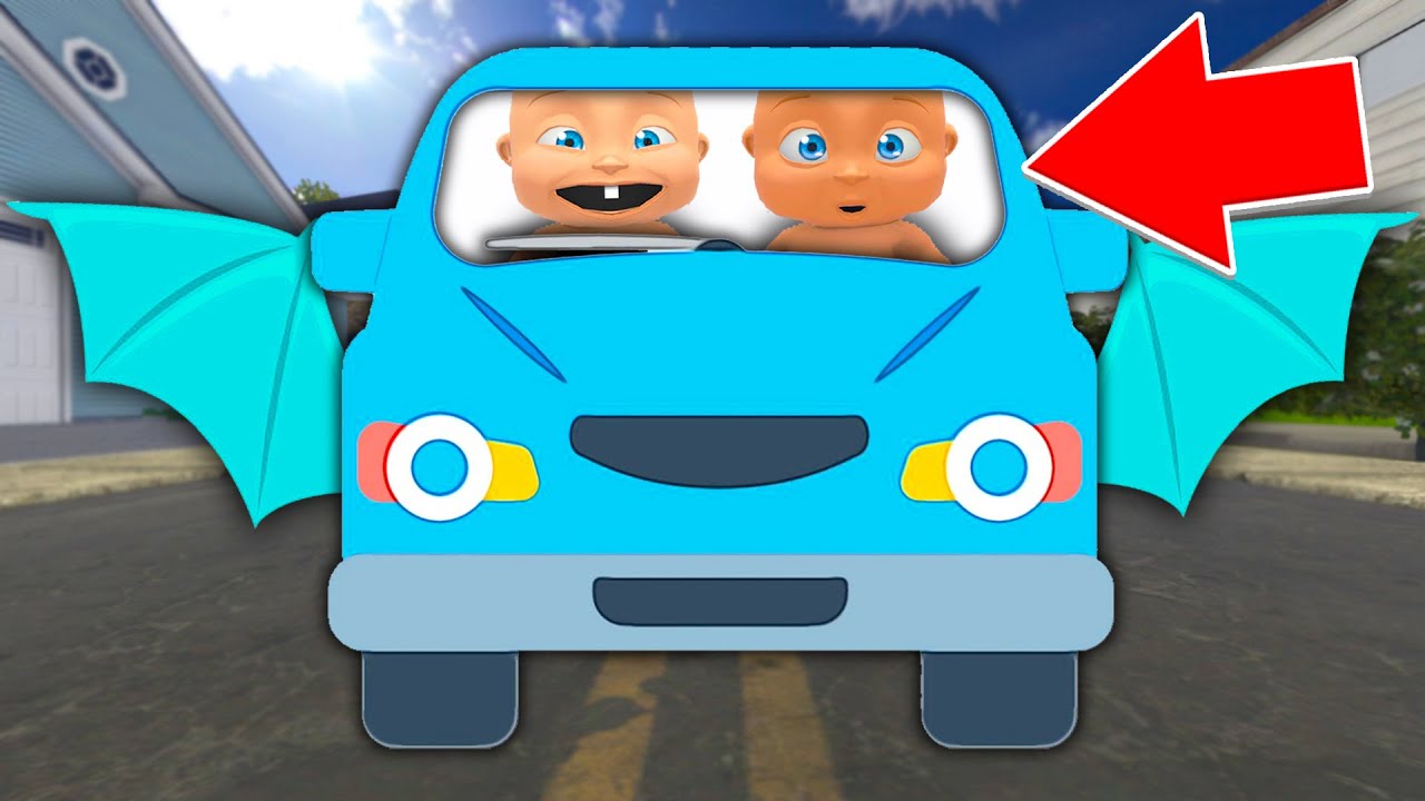 Babies STEALS FLYING CAR… (who’s your daddy?) - YouTube
