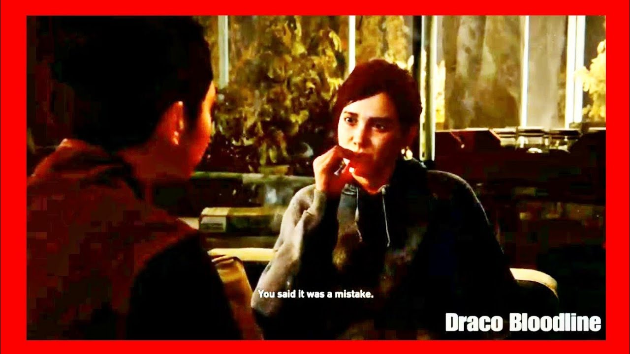 Last Of Us Part 2 The Secret Room Smoking Weed Ellie And Dina