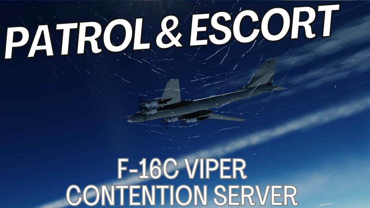 "Patrol & Escort" | F-16C Viper | SPS Contention PvP Server | VR - YouTube