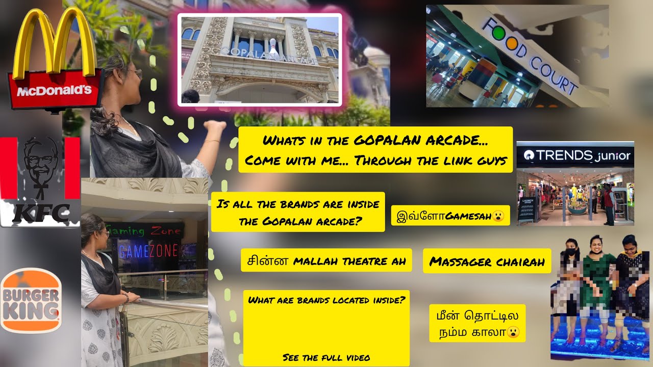 BANGALORE MALL SERIES 1@GOPALAN ARCADE MALL RAJARAJESWARI NAGAR ...