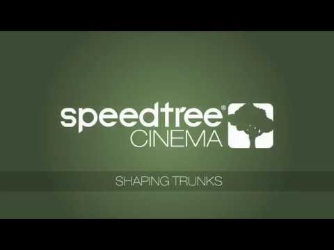 SpeedTree 8.4: Shaping Trunks - YouTube