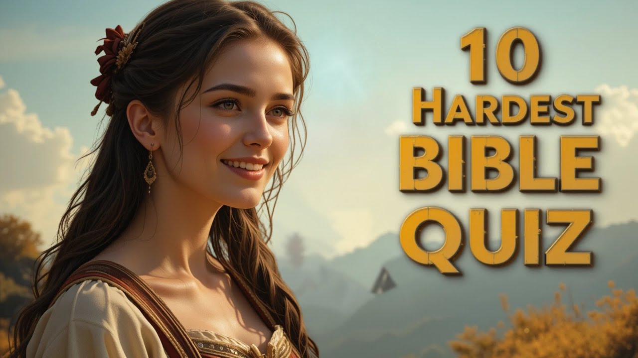 10 AMAZING Bible Questions You Need to Know! - YouTube