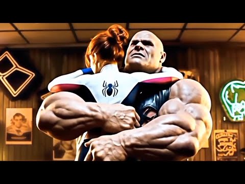 Spider-Gwen Almost Crushed by a Biker Mutant | AI Short Fan Film 