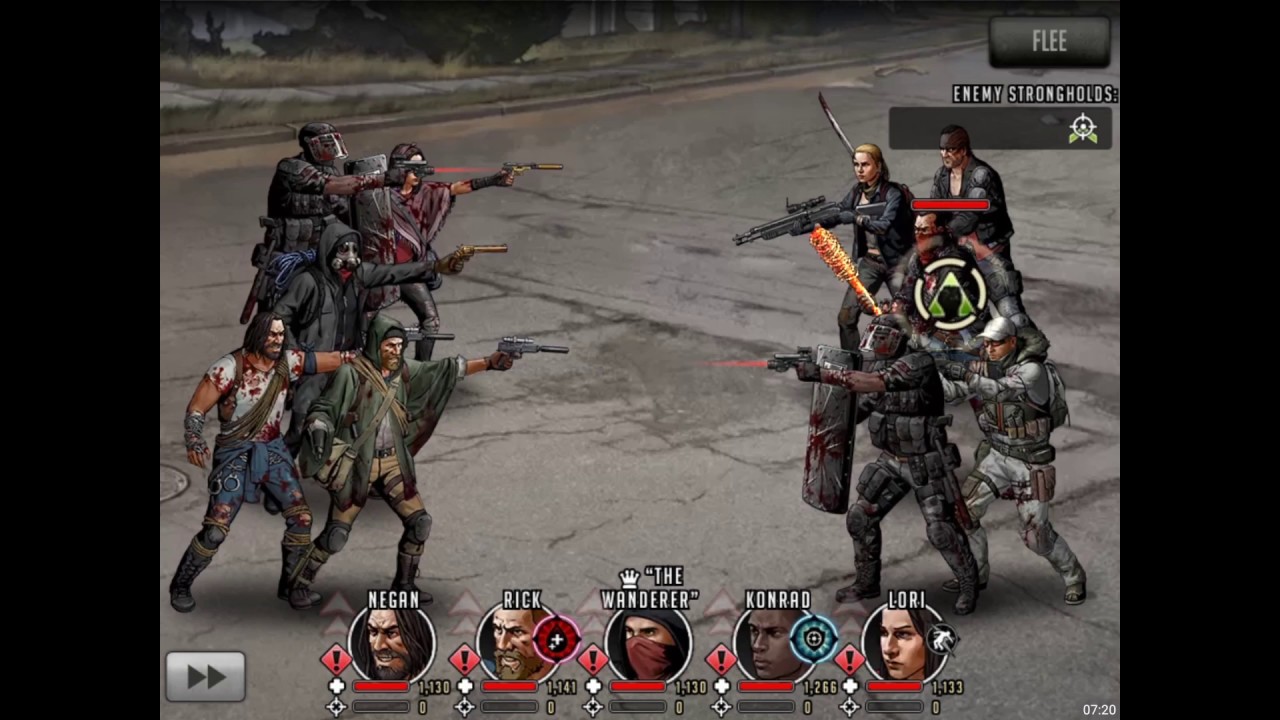 The Walking Dead: Road to Survival | War Battle - Walkers vs ...