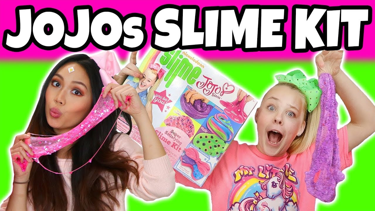 We Make Slime with Jojo Siwa’s Slime Kit. How to Make Slime Video ...