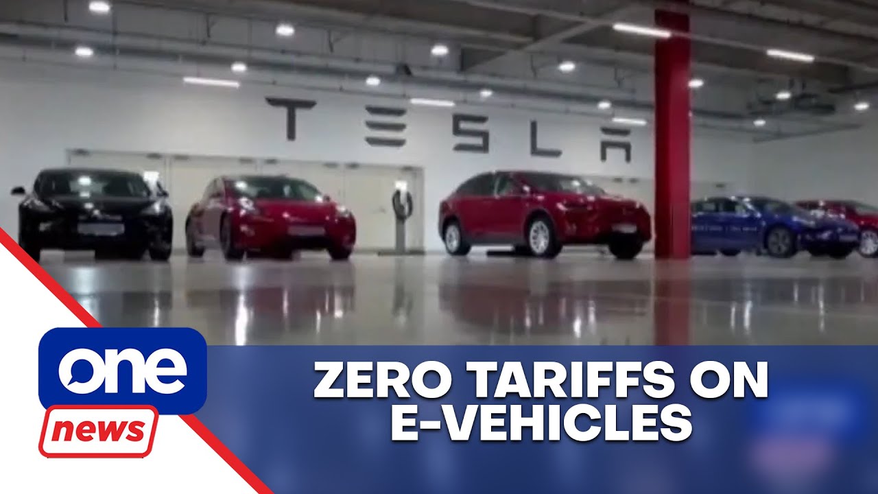 Zero tariffs on E-vehicles - YouTube
