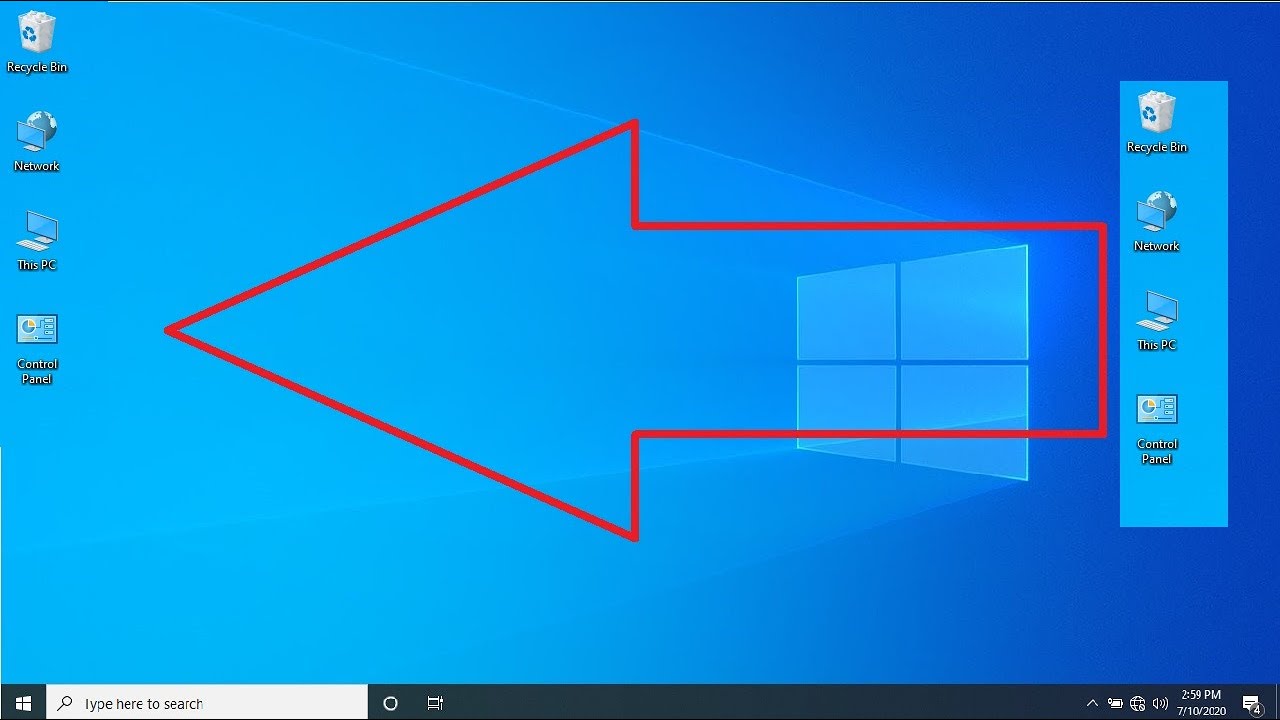 How to show desktop icon in windows 10 - YouTube
