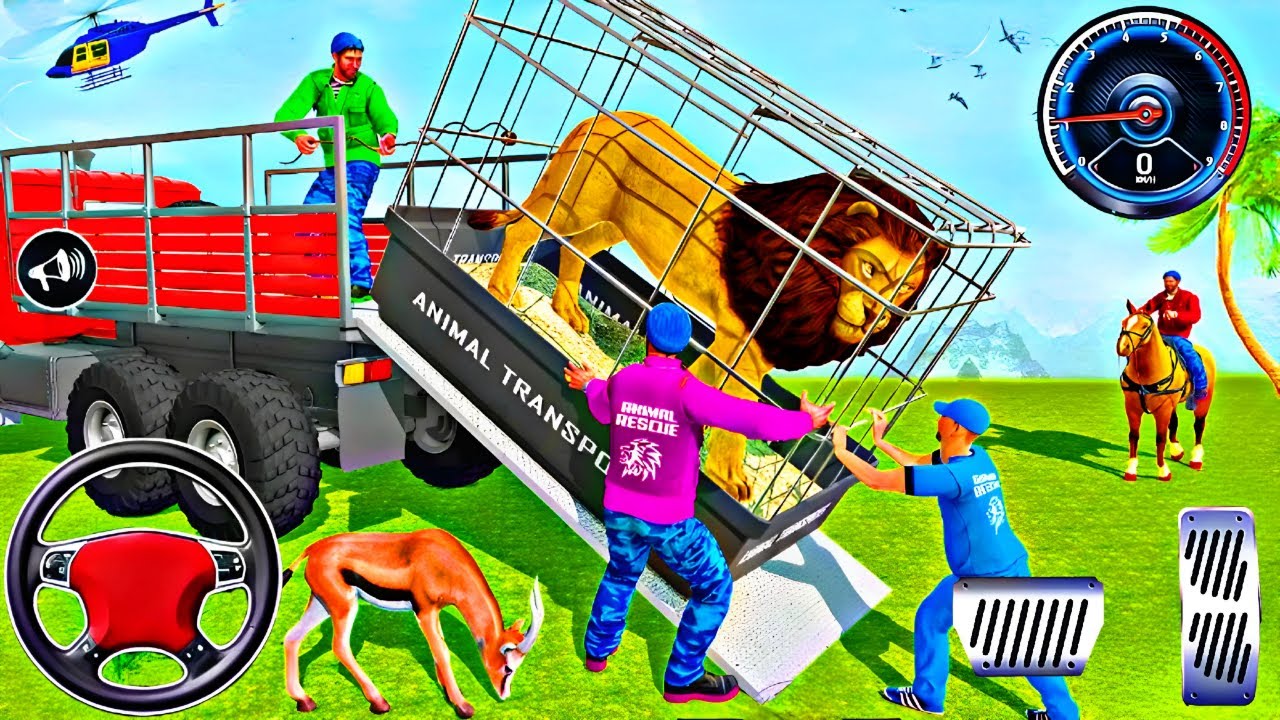 Animal Transport Game: Safely Moving Wild Animals to Their New Home ...