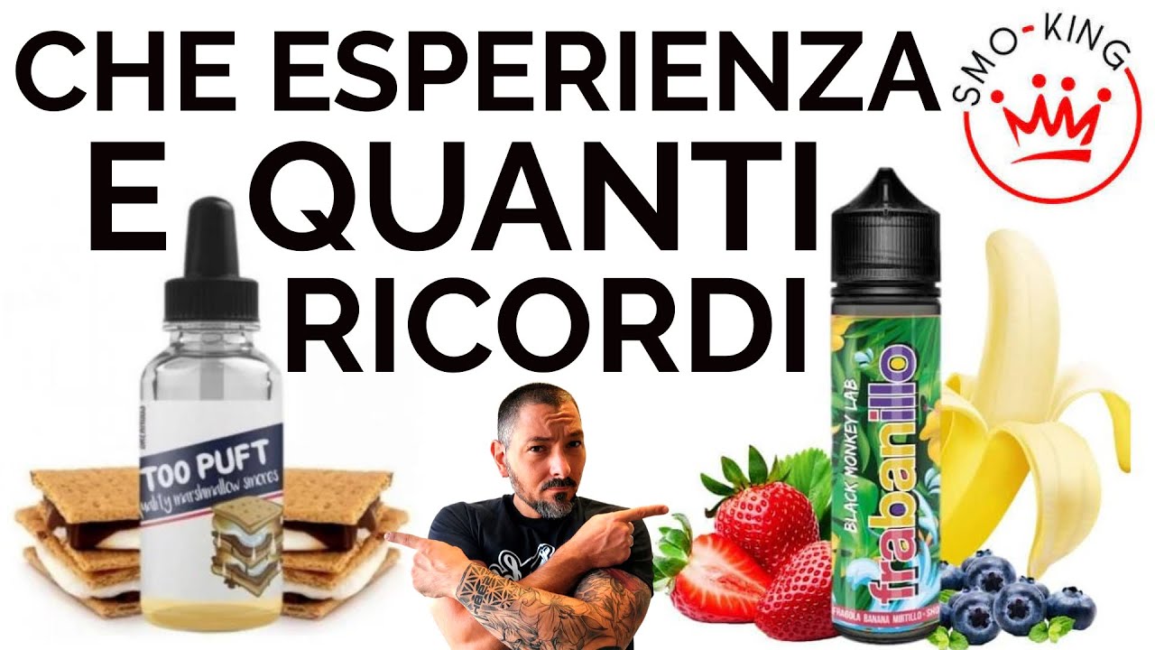 Bella esperienza provare questi liquidi - Too Puft e Frabanillo - YouTube