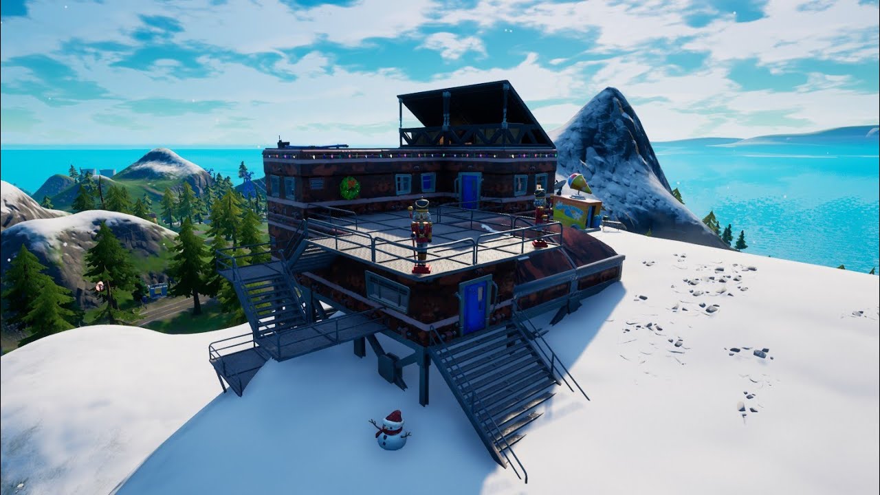 Fortnite Snowmando Outpost tour - YouTube