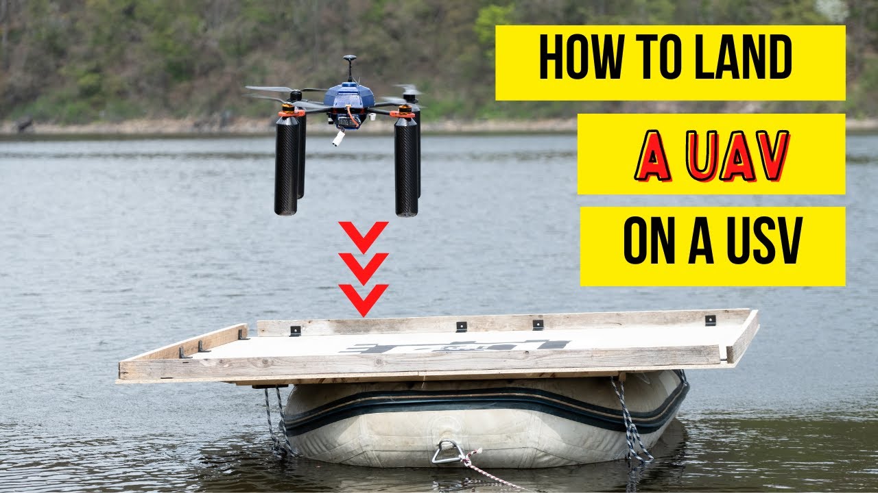 Landing a UAV in harsh winds and turbulent open waters - YouTube