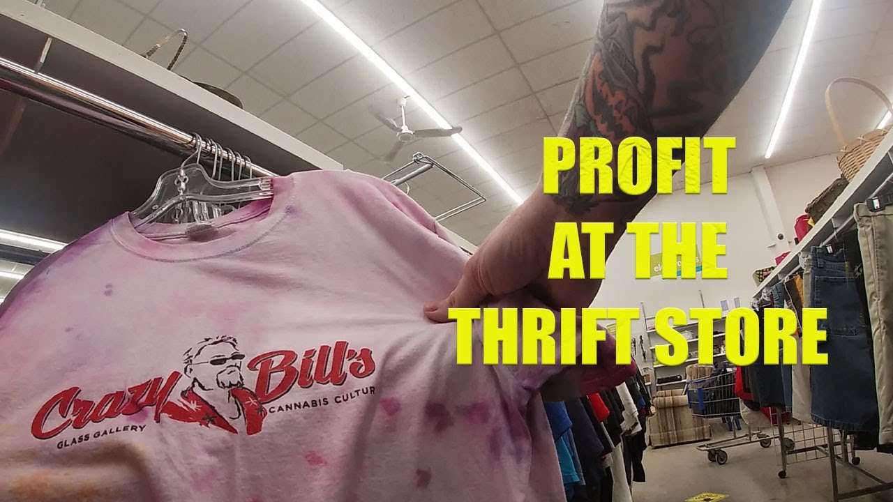 Finding Profit At The Thrift Store - YouTube